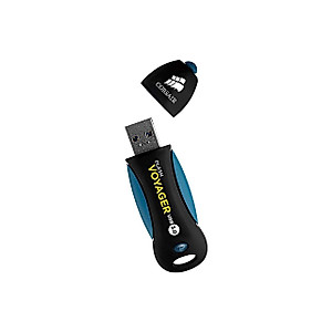 Corsair 128 GB USB 3.0 Flash Voyager Flash Drive, Black