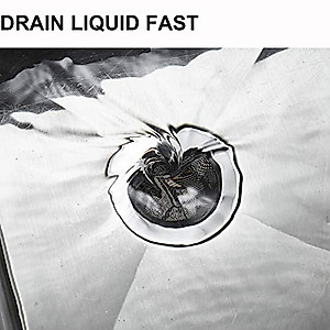 Upgrade 304 Stainless Steel Kitchen Sink Strainer, Kitchen Sink Drain Strainer, Sink Strainers with Large Wide Rim 4.5" Diameter for Kitchen Sinks (Stainless Steel 304) (1 Pack)