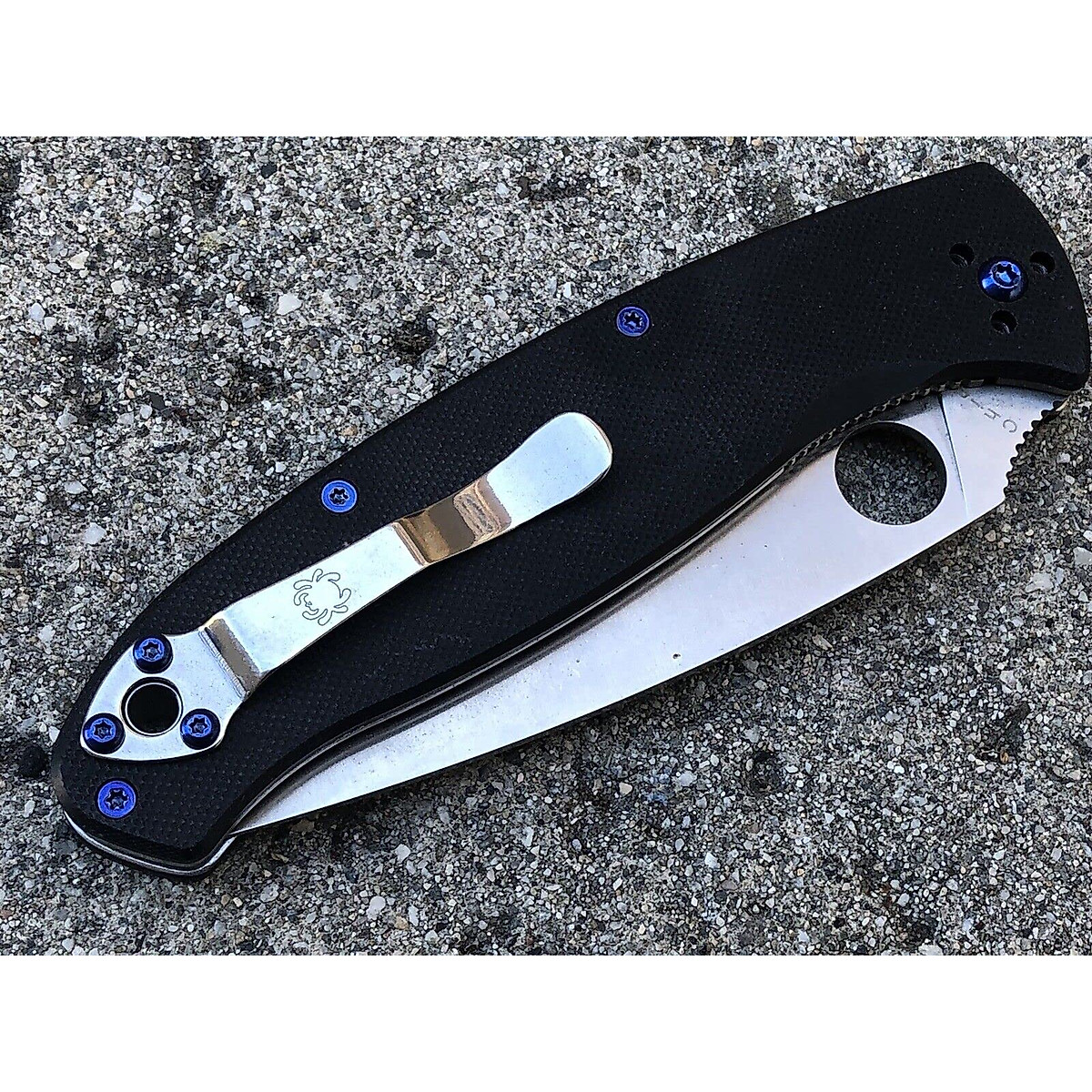 Blue Torx Screws Set for Spyderco Tenacious Resilience Pocket Knife Set of 10pcs TBLU-VAL-10