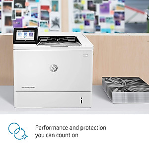 HP Laserjet Enterprise M611dn Monochrome Duplex Printer (7PS84A) (Renewed)