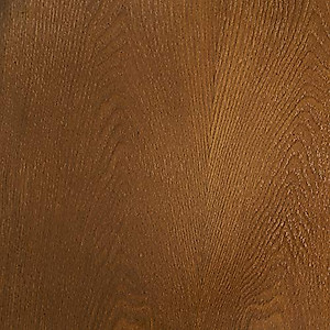 Walker Edison Modern Farmhouse Wood X-Back Armless Dining Chairs Kitchen, Set of 2, Brown