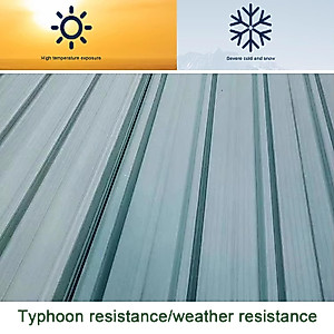 Corrugated Roof Cladding Panel,3/5/7/8/11/12/18 Pcs Fiberglass Daylighting Panels,Roofing Sheet,Sun Protection Heat-Insulating Panels,for Greenhouse Canopy Carport (35x71in,3 pcs)