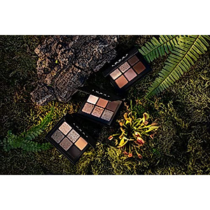 LORAC Mini PRO Matte & Glitter Eyeshadow Palette, Frosted Sequoia | Luxuary Makeup Pallete | Metallic Colors | Cruelty Free, Gluten Free, Vegan