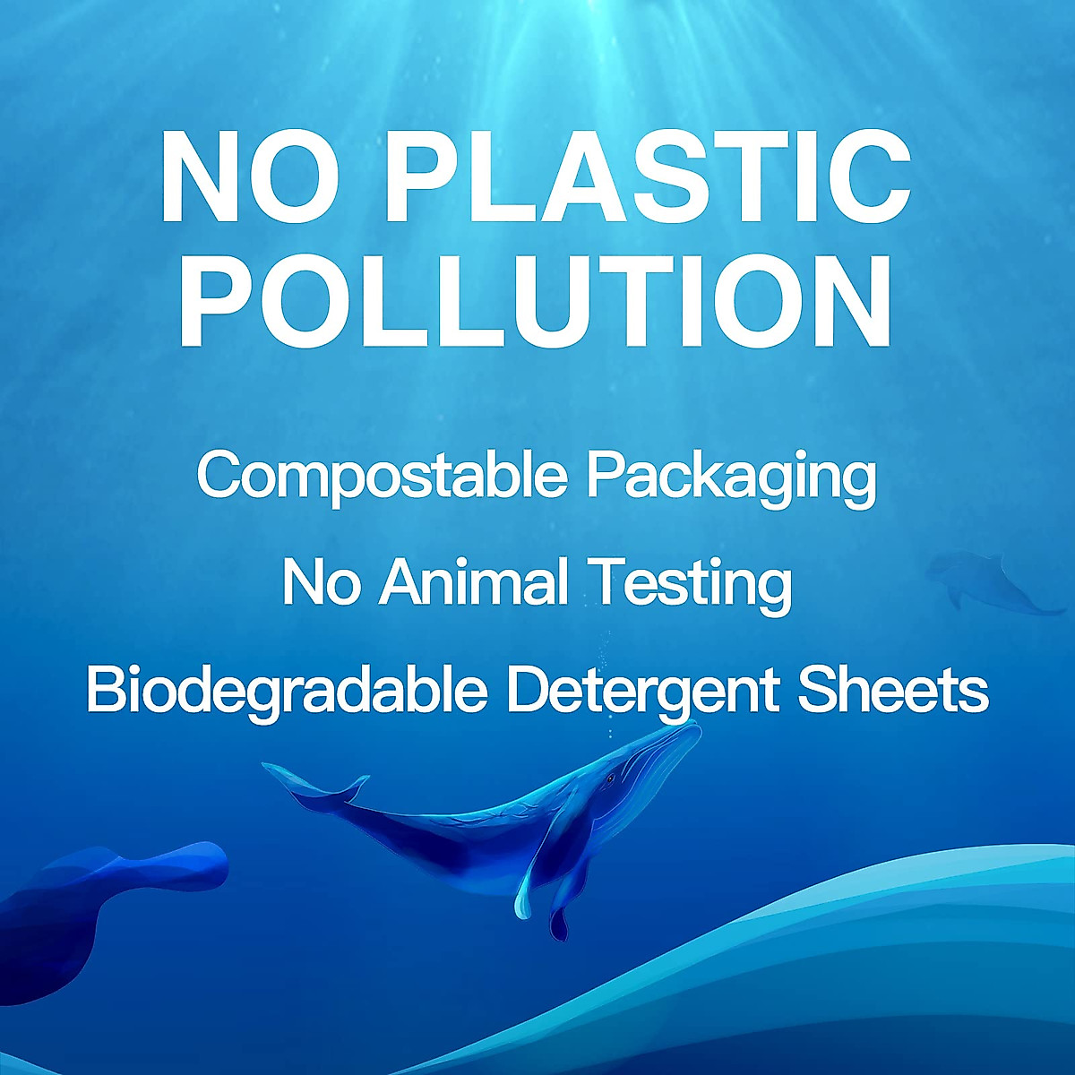 Binbata Laundry Detergent Sheets, 200 Count, Fragrance Free, Unscented, Eco-Friendly, Hypoallergenic, Biodegradable, Plastic Free, Liquidless, Suitable for Sensitive Skin