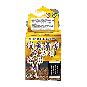 Treasure X Minecraft Caves & Cliffs - Overworld Characters. Mine, Discover & Craft with 10 Levels of Adventure & 12 Mine & Craft Characters to Collect