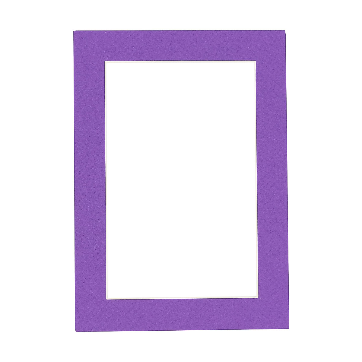8.5x11 Mat for 11x14 Frame - Precut Mat Board Acid-Free Purple 8.5x11 Photo Matte Made to Fit a 11x14 Picture Frame, Premium Matboard for Family Photos, Show Kits, Art, Picture Framing, Pack of 1 Mat