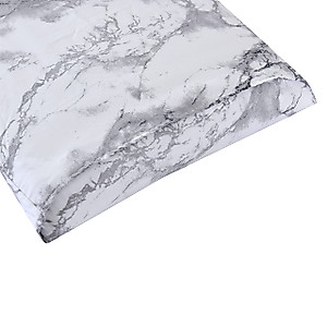 LRZG Marble Morden Pillow Cases,White Grey Art Ink Painting Marble Print high end Pillow Cases,100% Polyester Ultra Soft Bedding 20"X26"