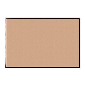 U Brands Cork Bulletin Board, 47 x 70 Inches, Black Aluminum Frame (2882U00-01)