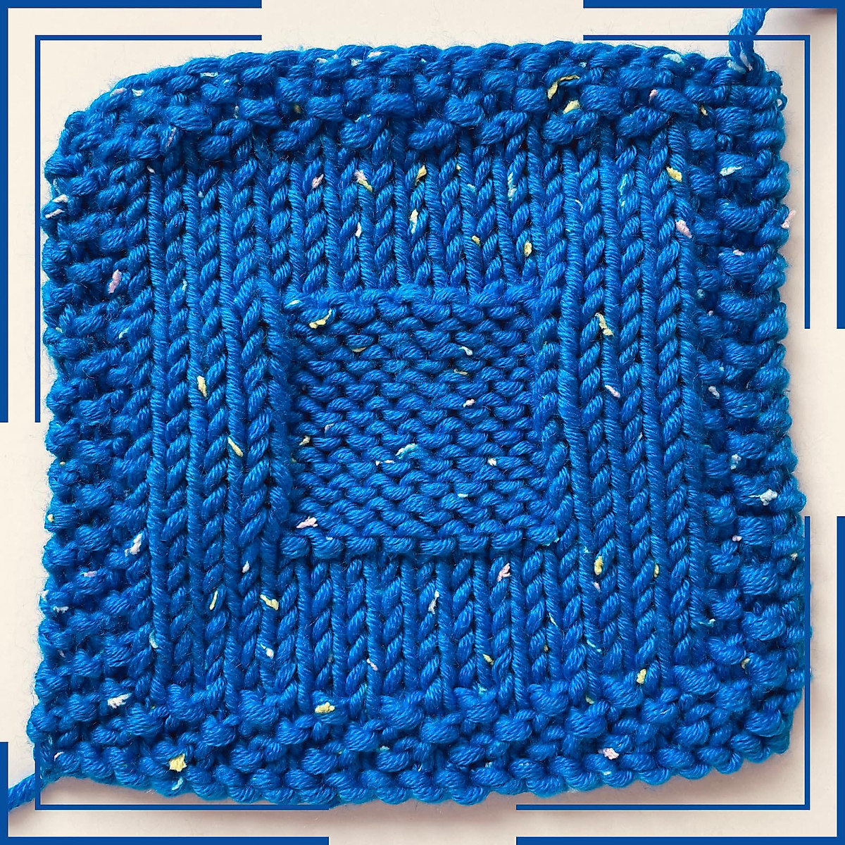 Tweed Twinkles Bulky, Thick Acrylic Yarn for Knitting and Crocheting Chunky Blanket, 2 Cakes (400yds/400g) #5 Bulky Chunky Weight (Sky Blue)