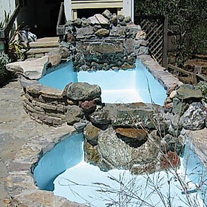 Pond Armor SKU-SKYBLUE-QT-R Non-Toxic Pond Shield Epoxy Paint, 1.5-Quart, Sky Blue