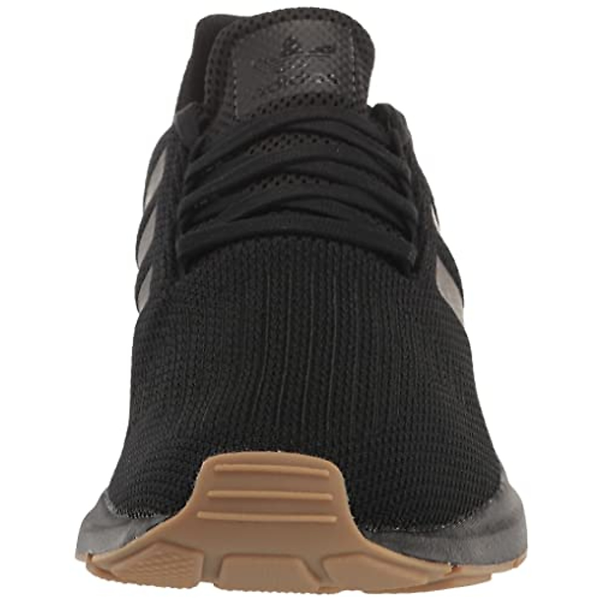 adidas Men's Swift Running Shoe, Black/Black/Gum(2018), 9.5