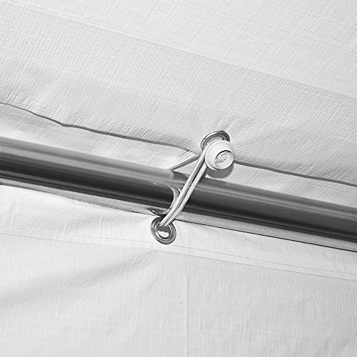 Outsunny 23' x 39' Party Tent & Carport, Large Outdoor Canopy Tent with Removable Sidewalls, 2 Doors and Windows, White Tents for Parties, Wedding, Events, BBQ Grill