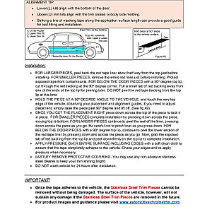 QAA is Compatible with 2009-2020 Dodge Journey 8 Piece Stainless Wheel Well Accent Trim WQ49945