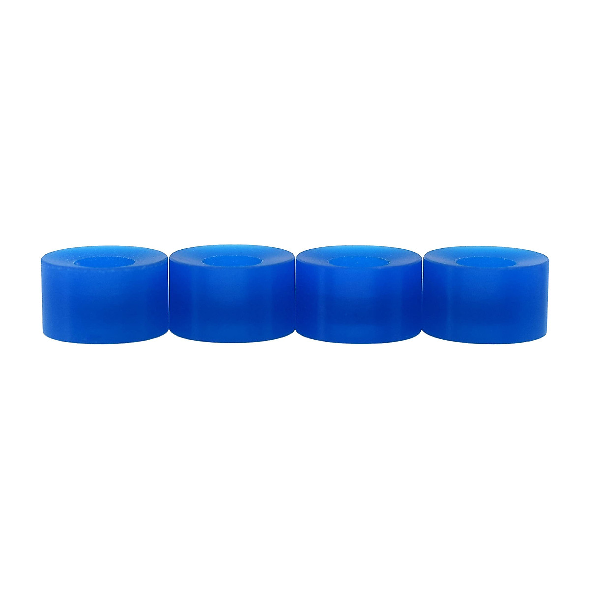Teak Tuning Apex 71D Urethane Fingerboard Wheels - Cruiser Style, Bowl Shaped, 8.7mm Diameter - ABEC-9 Stealth Bearings - Made in The USA - Cobalt Blue Colorway