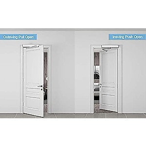 Olideauto Automatic Swing Door Opener,Commerical Wireless Door Operator with Wireless Handicap Push Buttons and Slimline Wireless Push Panels