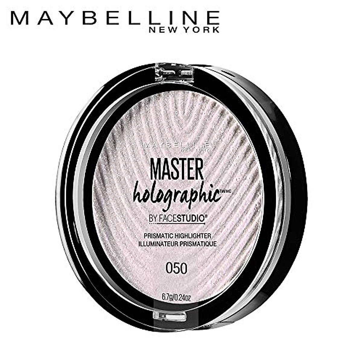Maybelline New York Facestudio Master Holographic Prismatic Highlighter Makeup, Opal, 0.24 oz.