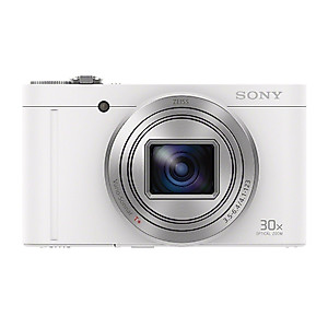 Sony DSCWX500/W Digital Camera with 3-Inch LCD (White)