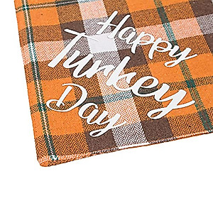Halloween Thanksgiving Dog Bandanas Fall Dog Puppy Bandana Plaid Reversible Dog Triangle Bibs Scarf Accessories for Dogs Pets