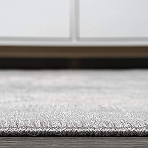 JONATHAN Y MDP401B-8 Rosalia Cottage Medallion Indoor Area-Rug Vintage Bohemian Easy-Cleaning Bedroom Kitchen Living Room Non Shedding, 8 ft x 10 ft, Ivory/Gray