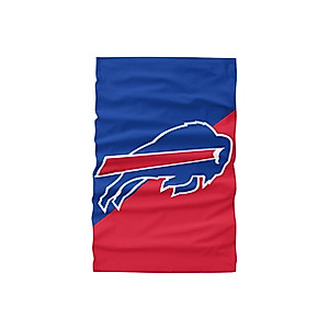 FOCO NFL Buffalo Bills Neck Gaiter, One Size, Big Logo