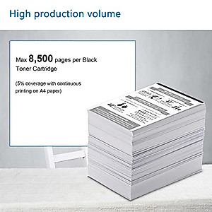 Compatible High Yield TN750 TN-750 Toner Cartridge Replacement for Brother TN 750 TN720 HL-5440D 5450DN 5470DW DCP-8110DN 8150DN 8155DN 8510DN MFC-8810DW 8910DW Printer Toner,TN7501PK