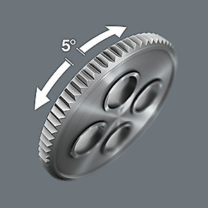 Wera - 5003500001 Zyklop 8000 A 1/4-inch Drive Ratchet