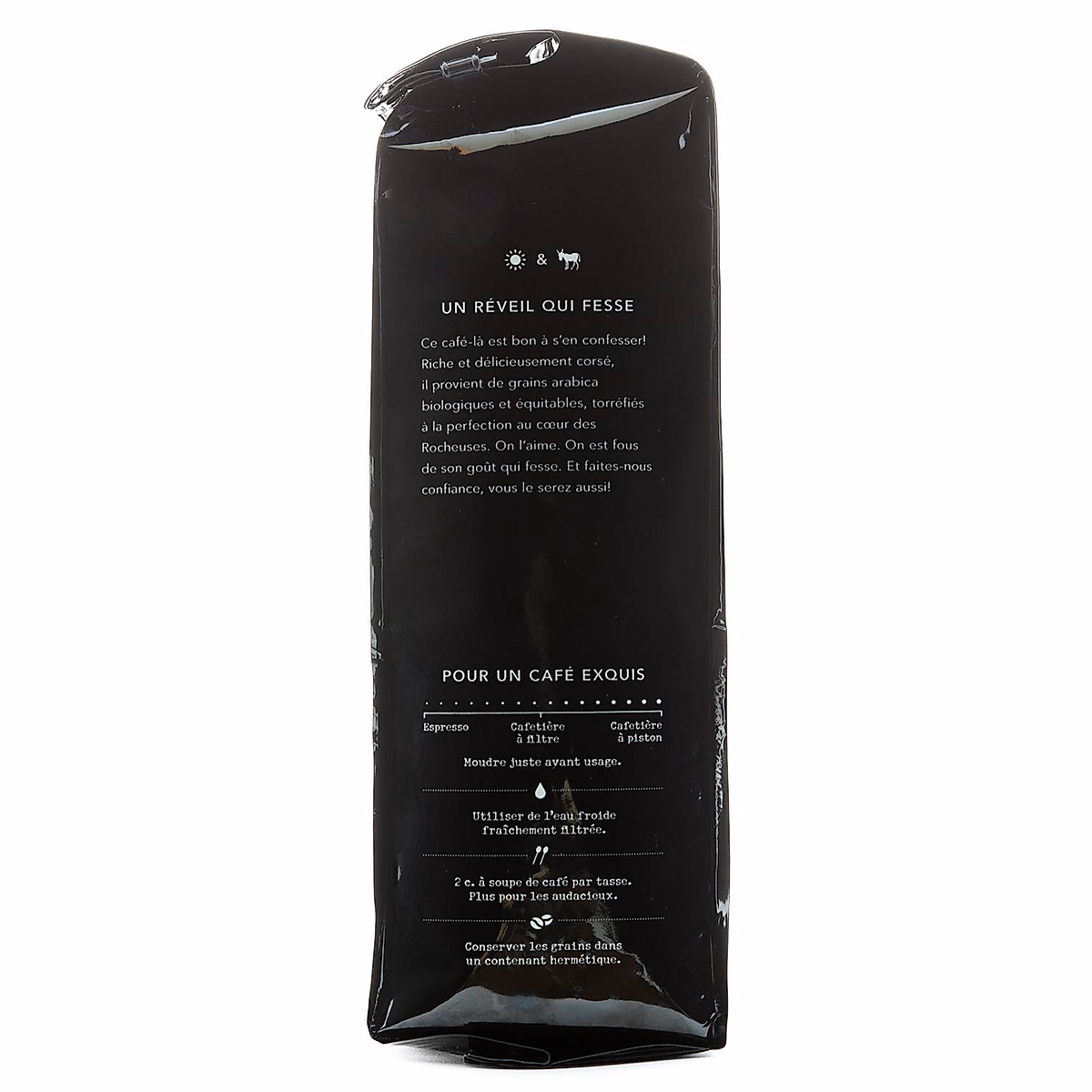 Kicking Horse Coffee, Kick Ass, Dark Roast, Whole Bean, Certified Organic, Fairtrade, Kosher Coffee, 2.2 lb, 35.2 Ounce & Kick Ass, Dark Roast, Ground, 10 oz - Certified Organic, Fairtrade