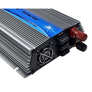SOGTICPS 1300W on Grid Tie Inverter MPPT Stackable Pure Sine Wave DC30-45V to AC90V-140V Output for 36V Solar Panel