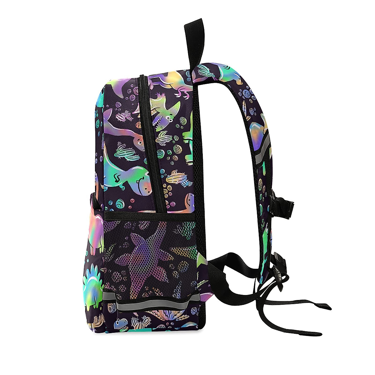 senya Rainbow Dinosaurs Toddler Backpack for Kids Boy Girls Age 3-6, Preschool Mini Backpack with Leash