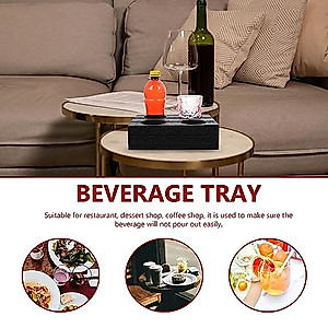 Homoyoyo 2pcs Drinks Beverages Coffee Tray Coffee Mug Takeout Coffee Cup Holder Food Drink Holder Outdoor Cup Trays Cup Fixing Holder Takeout Cup Tray Packing Trays Epe Bracket Car