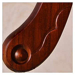 Bonsai Pedestal Wooden Flowerpot Display Stand Solid Wood Bonsai Potted Buddha Statue Odd Stone Base Display Stand Living Room Home Office Antique Flower Shelf Bonsai Base (Size : 1)