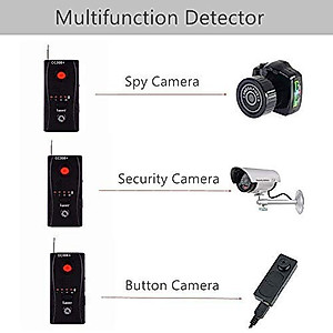DYAN Hidden Camera GSM Audio Bug Detector Anti Spy Finder GPS Signal Lens Detector - Camera Detector - Bug Detector