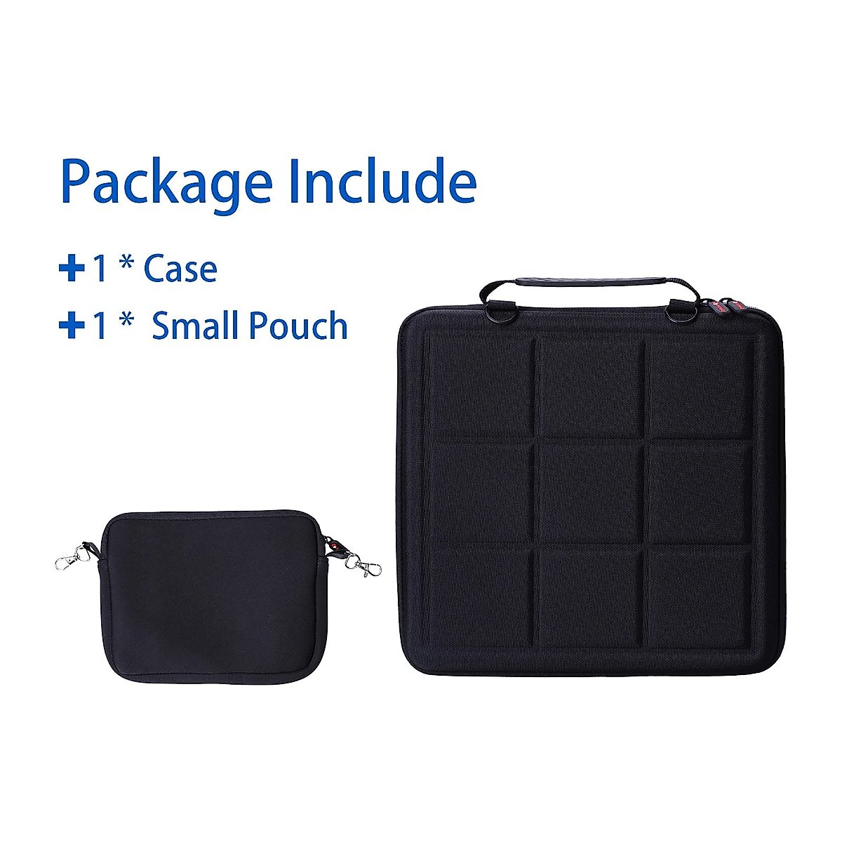 XANAD Hard Case for Novation Launchpad Pro MK3 or AKAI Professional APC Mini MK2 Controller - with Small Storage Accessories Bag