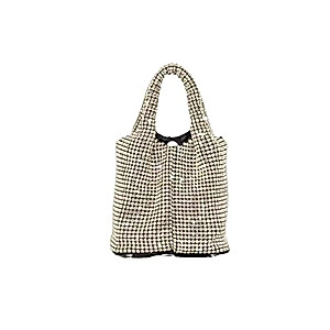 ATOLYE Shiny Evening Bag Sparkly Rhinestone Handbag Underarm Shoulder Bag Crossbody Bags for Party Wedding Club
