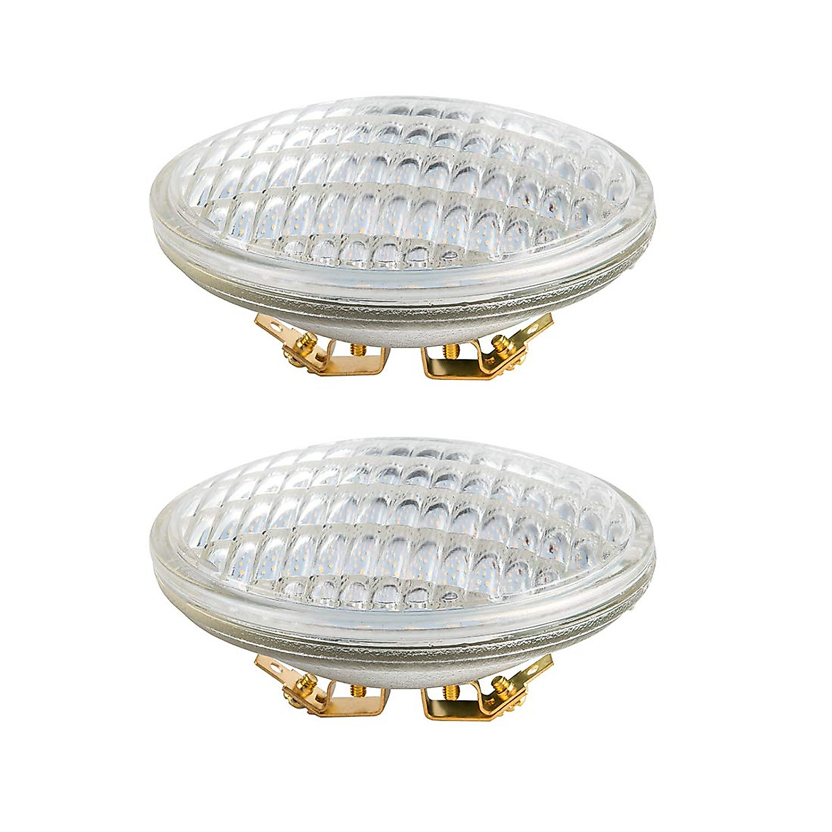 SHUWDKAR PAR36 LED 12W Landscape Bulb 80W Halogen Landscape Bulb Replacement,LED 12V AC/DC Light Bulbs 3000K Warm White,LED PAR36 12V Low Voltage Flood Light Water Resistant,Tractor Light,2 Pack