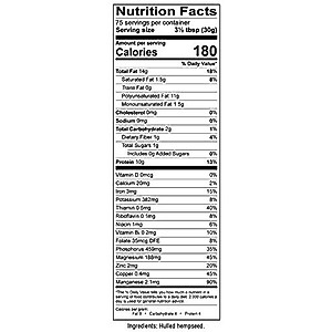 Canada Hemp Foods Hemp Seed Hearts - Protein and Omega Superfood, for Humans and Animals - NON-GMO, Vegan, Gluten Free - 5lb Bag