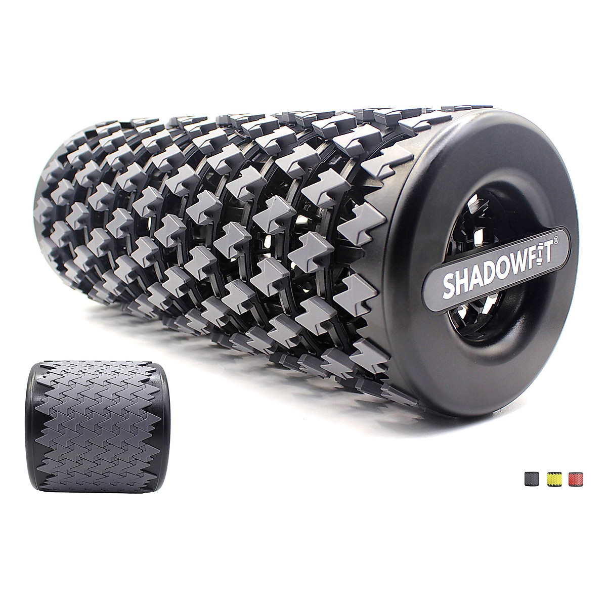 Shadowfit Foam Roller Equipment for Sore Muscle, Tissues ∣ Massage Rollers for Maximum Tension Relief ∣ High Density Foam for Deep Tissue Pain Relief, Thigh, Arms (Gray)