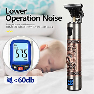 Mens Clipper Cordless Hair Clippers, Razor Electric Professional Beard Trimmer Grooming Shaving Machine Self Hair Cutting Haircut Trimmers Cutter