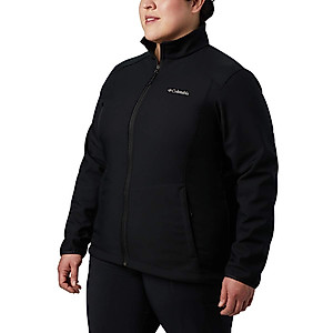 Columbia Women's Kruser Ridge II Softshell, Black, 2X Plus
