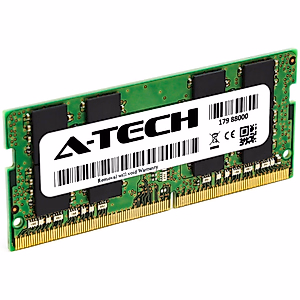 A-Tech 16GB RAM Replacement for CT16G4SFD824A | DDR4 2400MHz PC4-19200 (PC4-2400T) CL17 SODIMM 2Rx8 1.2V Non-ECC SO-DIMM 260-Pin Laptop, Notebook Memory Module