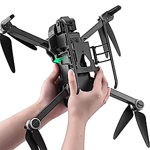 HeiyRC Landing Gear for Ruko F11 PRO/F11 GIM2 Drone Foldable Extensions Quick Release Heightened Extended Leg Kit for Ruko F11 GIM/F11 Pro/Contixo F24 Pro/F35/Sjrc F11S Accessories