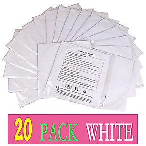 20 Pack of White Lanterns, Lanterns to Release for Parties, Birthdays, New Years, Memorial, Weddings.
