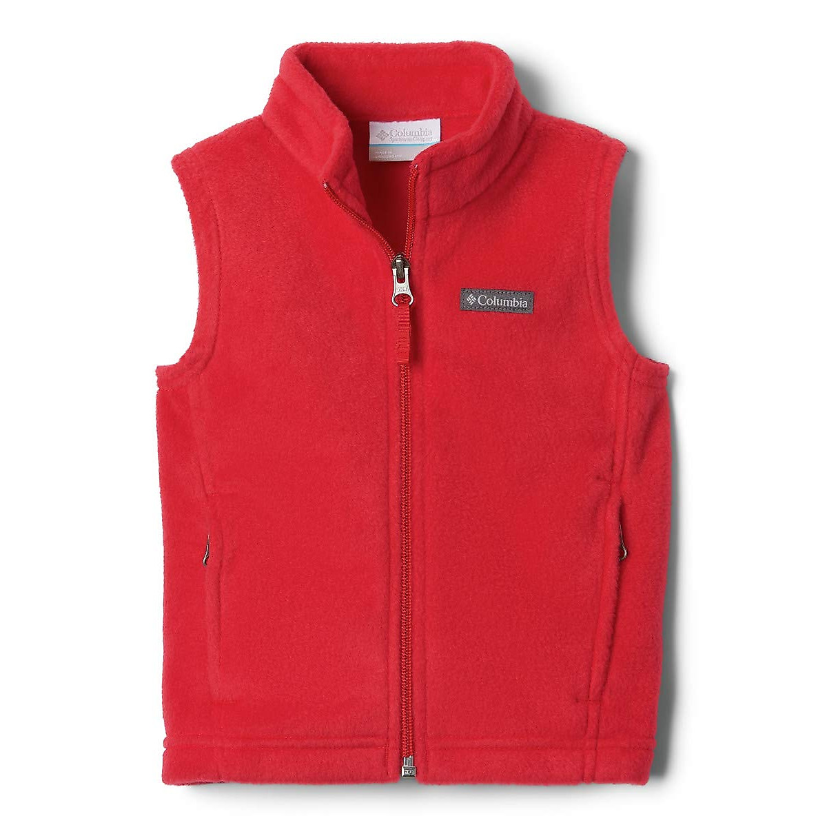Columbia Baby Steens Mtn Fleece Vest, Mountain Red, 18/24