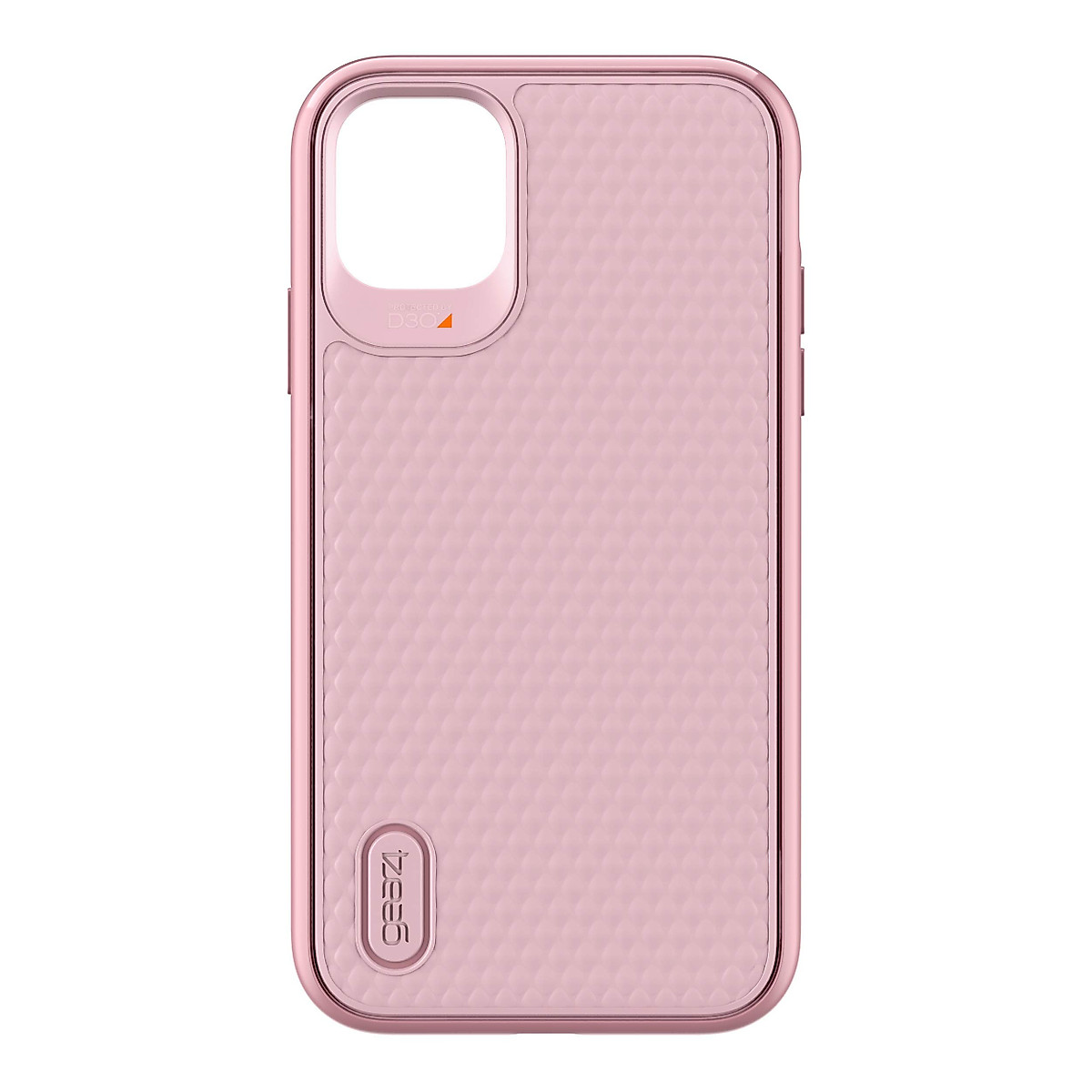 ZAGG Gear4 Battersea Diamond Compatible with iPhone 11 Case, Advanced Impact Protection with Integrated D3O Technology Phone Cover - Rose Pink