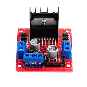 L298N Motor Drive Controller Board Module Dual H Bridge DC Stepper for Arduino Smart Car Robot R3 2560 ESP32 ESP826