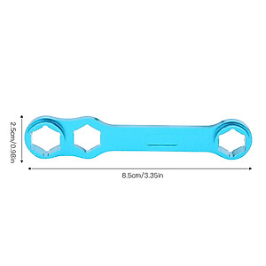 Fishing Reel Maintenance Tool, Professional Manufacturing Fishing Reel Repairing Tool for Disassembly of Three Size Crank Nuts