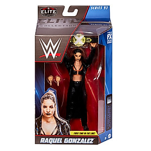 ​​WWE Elite Collection Action Figure Raquel Gonzalez 6-inch Posable Collectible for WWE Fans Ages 8 Years Old & Up
