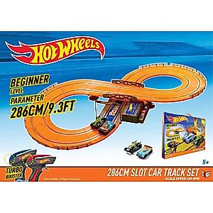 Hot Wheels Battery Operated 9.3 ft. Slot Track
