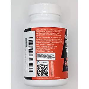 Clean Nutraceuticals Panax Ginseng Ginkgo Biloba Ashwagandha Maca Root - Focus Supplement Pills for Women and Men with Pine Bark Extract, Garlic, and Saw Palmetto - 60 Caps