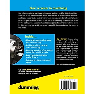 Machining For Dummies (For Dummies (Computer/Tech))